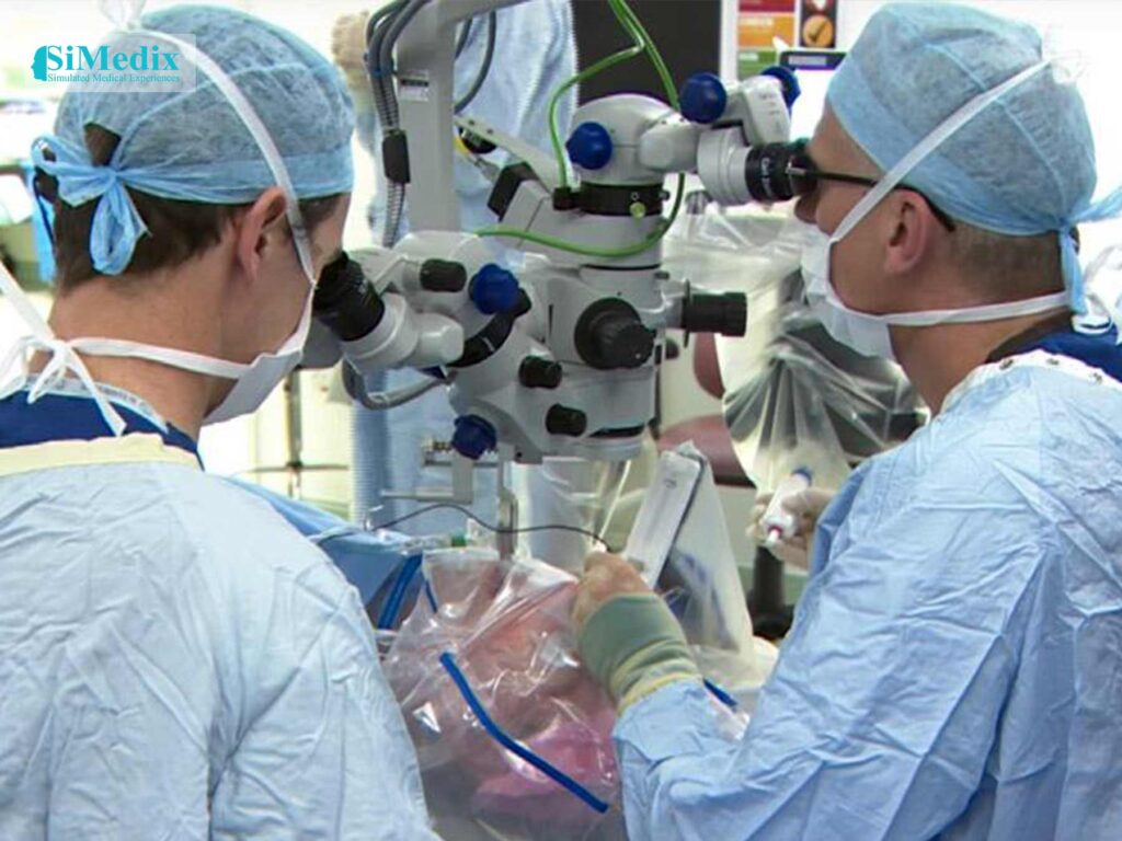 First human test of robotic eye surgery - simedix